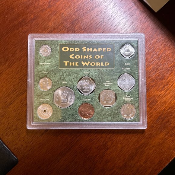 Other | American Historic Society Odd Shaped Coins Of The World | Poshmark